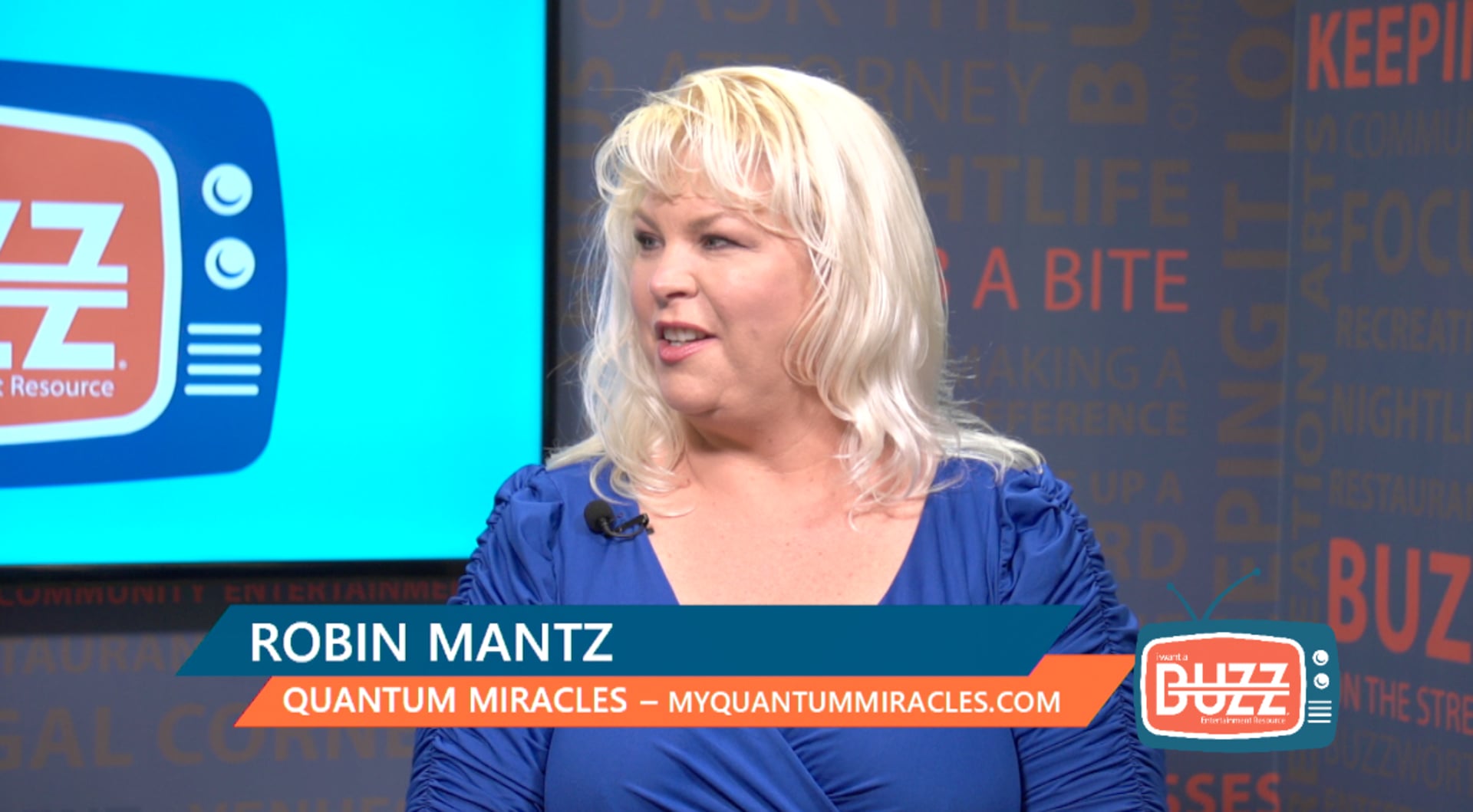 BUZZ TV - Robin Mantz, Quantum Miracles | Buzz Media Group