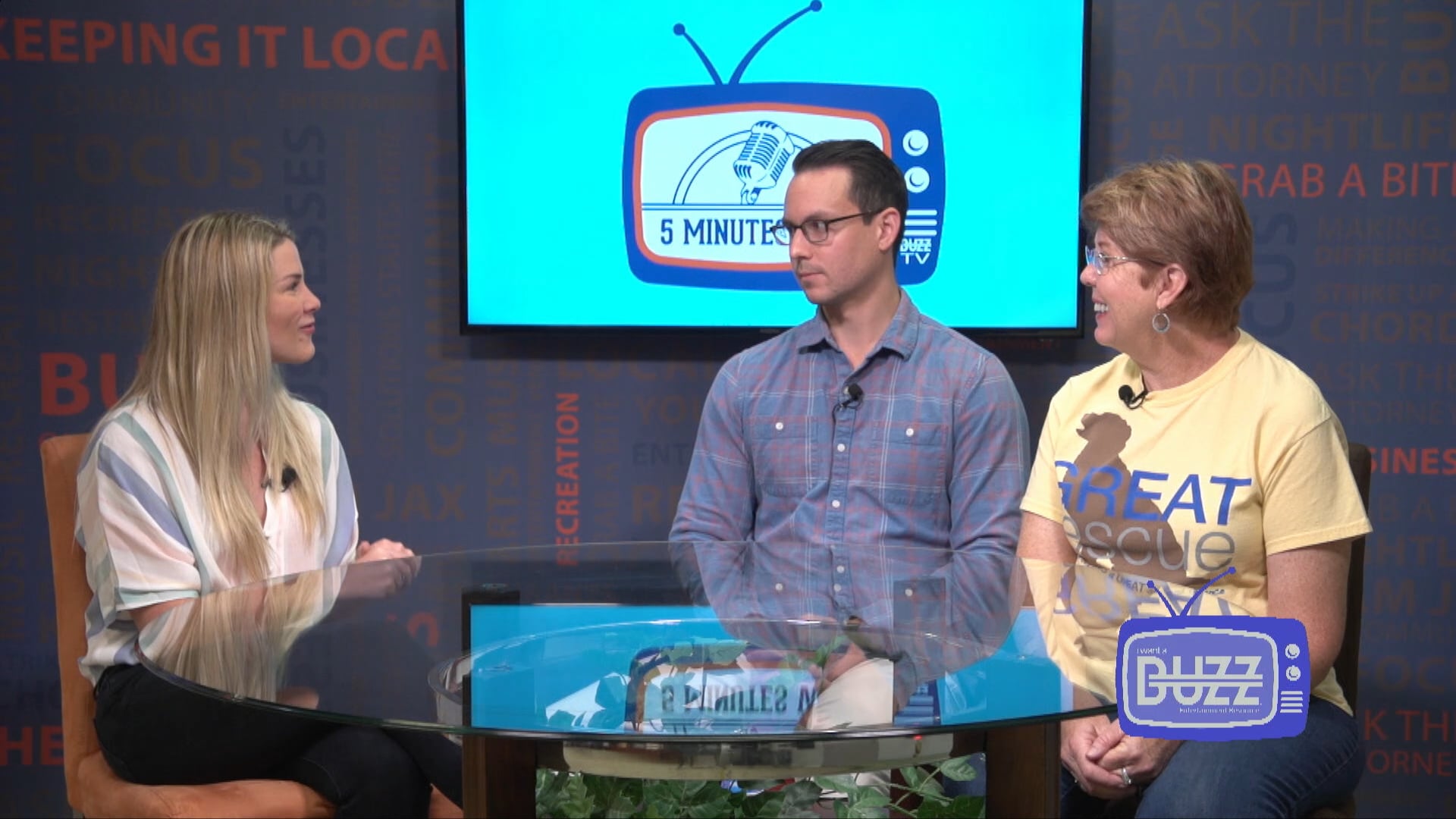 BUZZ TV - “BUZZworthy Events" with Terri Cooper of GREAT Rescue and ...