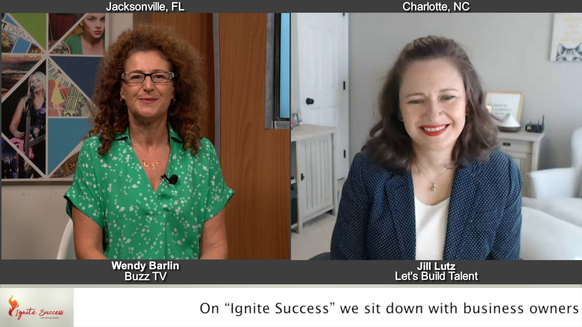 "Ignite Success" with Jill Lutz from Let's Build Talent | Buzz Media Group